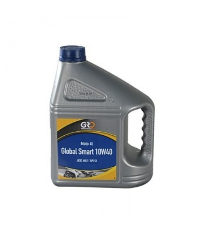 OFERTAS ACEITE DE MOTO 4 TIEMPOS : OFERTA GRO GLOBAL SMART 10W40 4L (FILTRO DE ACEITE GRATIS)