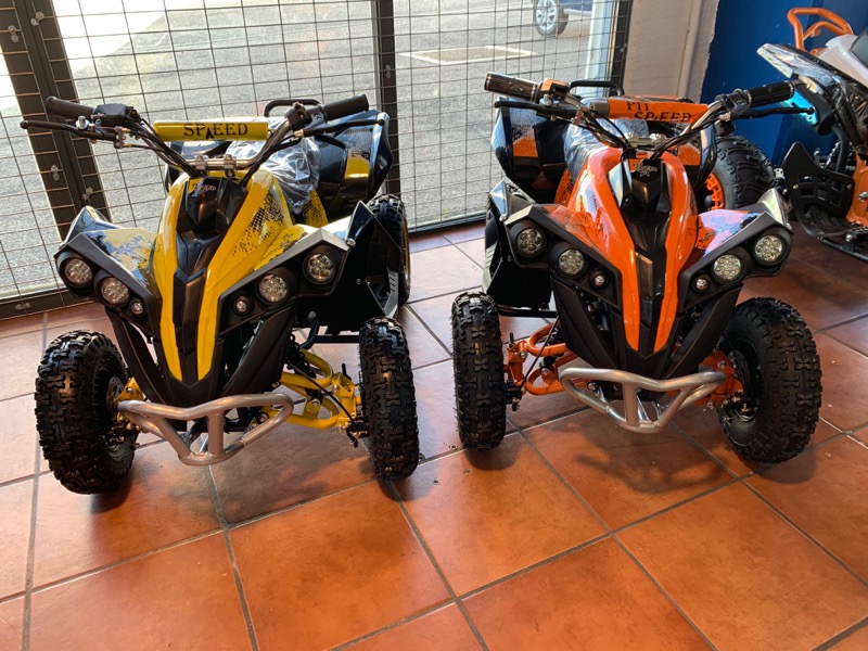 MINIQUADS : MINI QUAD ELECTRICO RACING 1300W MARCHA ATRAS