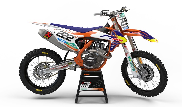 ADHESIVOS KTM : KIT PEGATINAS 0KTM FACTORY